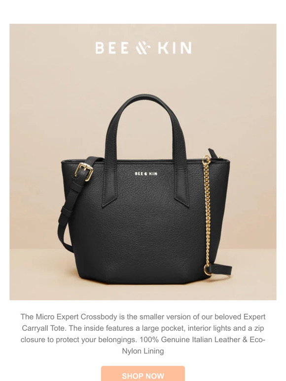 Bee & Kin: Introducing our Micro Expert Crossbody | Milled