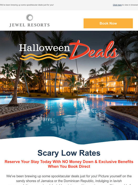 Playa Hotels & Resorts: 👻 Boo! Scary Low Rates Are Here...But Not For ...
