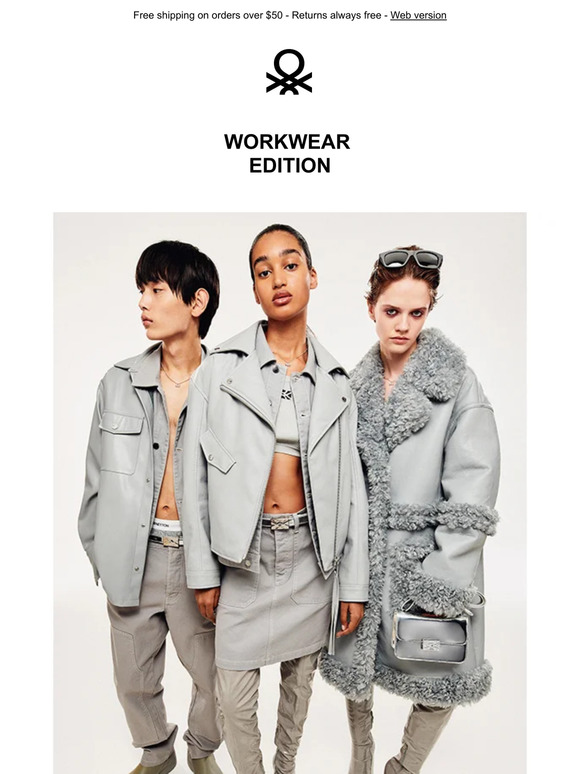 Benetton: The colors for new workwear | Milled