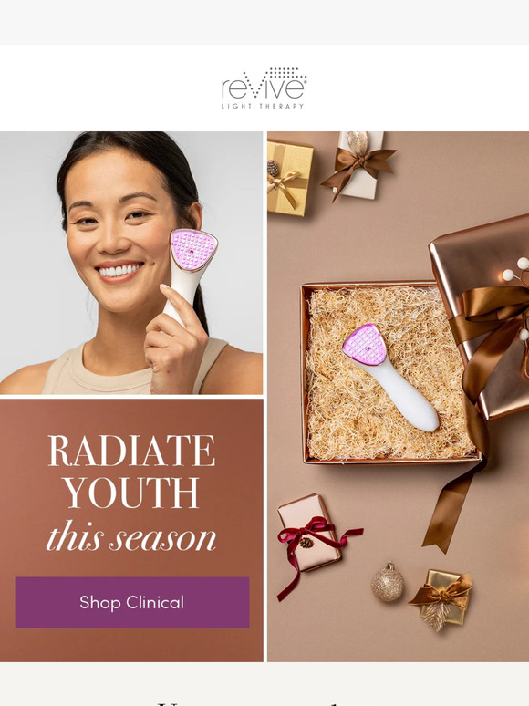 reVive Light Therapy: Your secret holiday glow up is inside... | Milled
