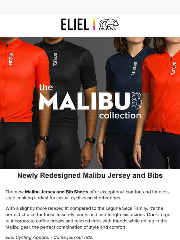 Eliel Cycling: New and Redesigned! Eliel Malibu Collection | Milled