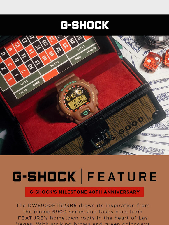 G-Shock: G-SHOCK X FEATURE | Milled