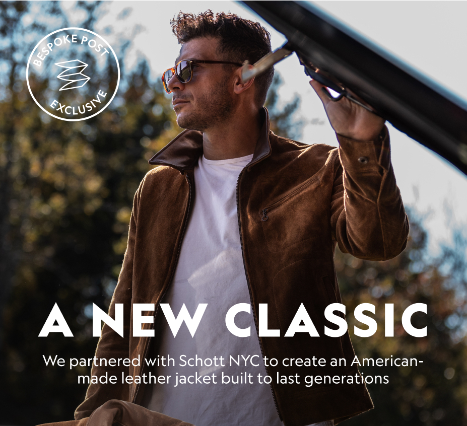 Bespoke Post: Introducing the Roughout Leather Rancher Jacket | Milled