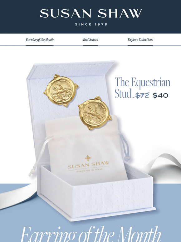 Susan Shaw: Earring Of The Month Makes the Perfect Gift | Milled