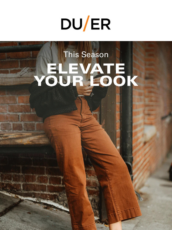 DUER: Tried & True Iconic Styles for Fall | Milled