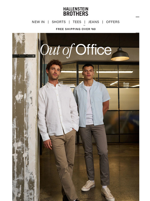 Hallenstein Brothers: Out of Office Collection 👔🍺 | Milled