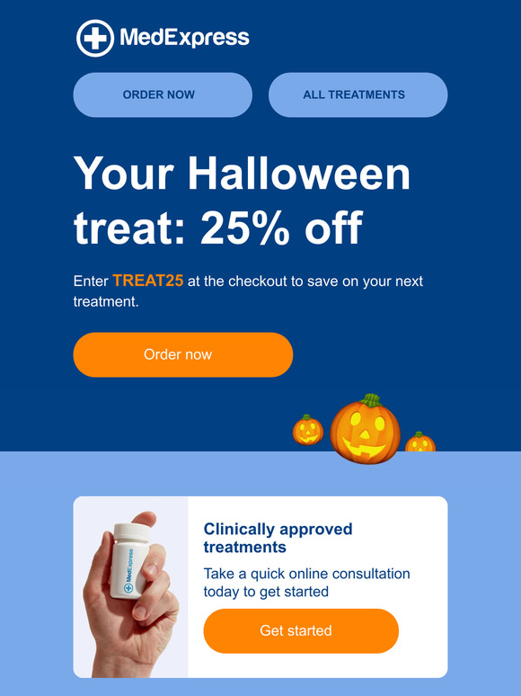 MedExpress: Don't miss your 25% saving — | Milled