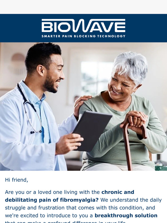 BioWave: Experience Relief from Fibromyalgia Pain with BioWave® Nerve ...