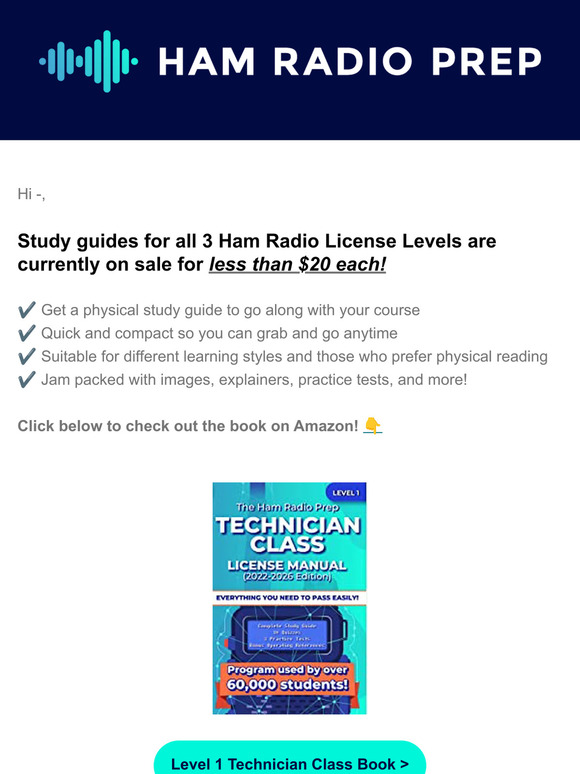 Ham Radio Prep: Ham radio study books for less than $20 👀 | Milled