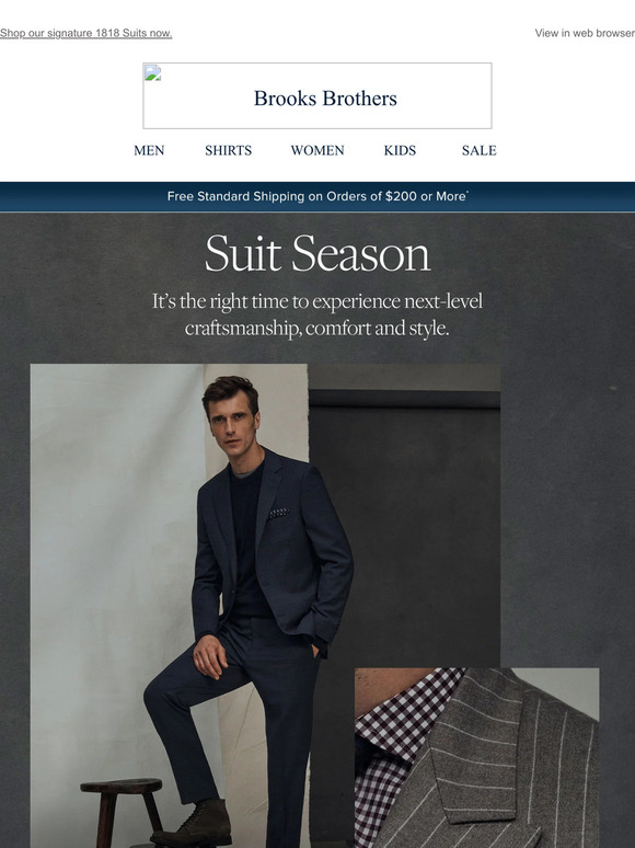 Brooks Brothers: Suit up in the best this fall | Milled