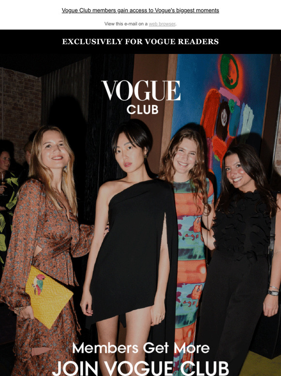 Vogue: See inside exclusive Vogue events | Milled