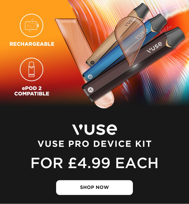 Ten Motives: Introducing Vuse Pro, our next generation ePod device | Milled
