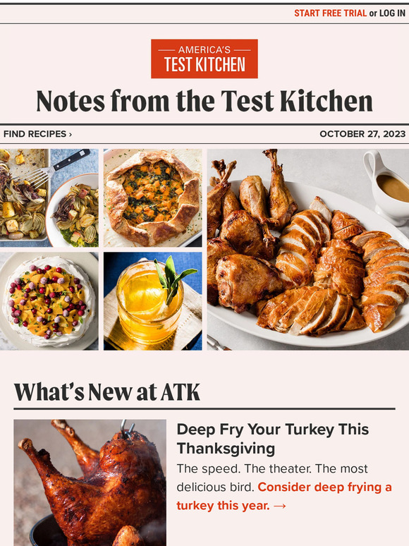 Americas Test Kitchen Deep Fry Your Turkey This Thanksgiving Milled
