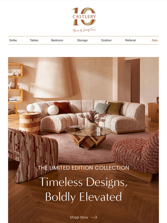 Castlery: New In: The Limited Edition Collection. | Milled