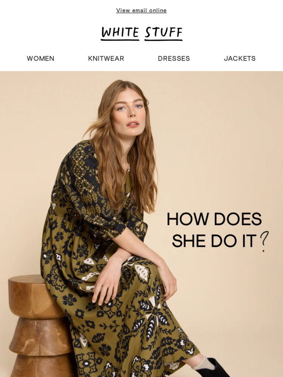 White Stuff: Meet the dress that does it all | Milled