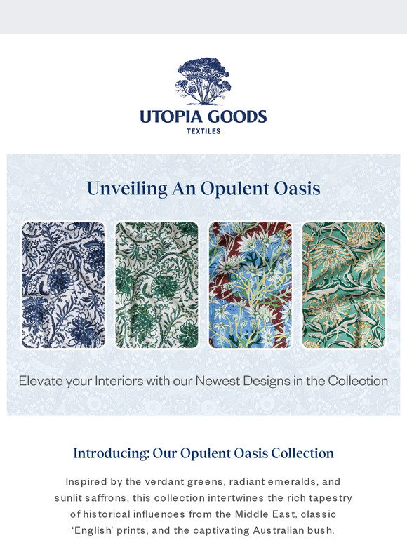 Utopia Goods: New Arrivals Alert! Dive Into the Opulent Oasis | Milled