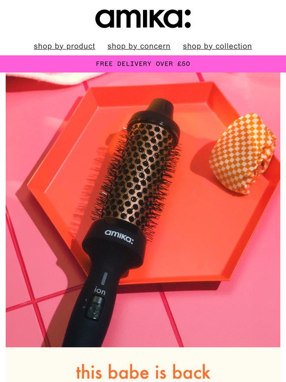 Amika: our viral blowout babe is BACK 🚨📢 | Milled
