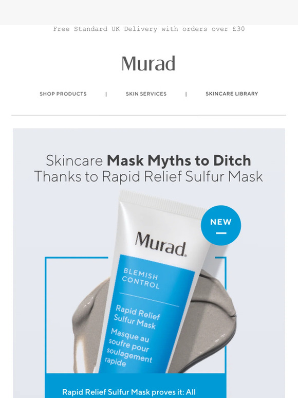 Murad: Discover The Real Benefits of Sulfur Mask | Milled