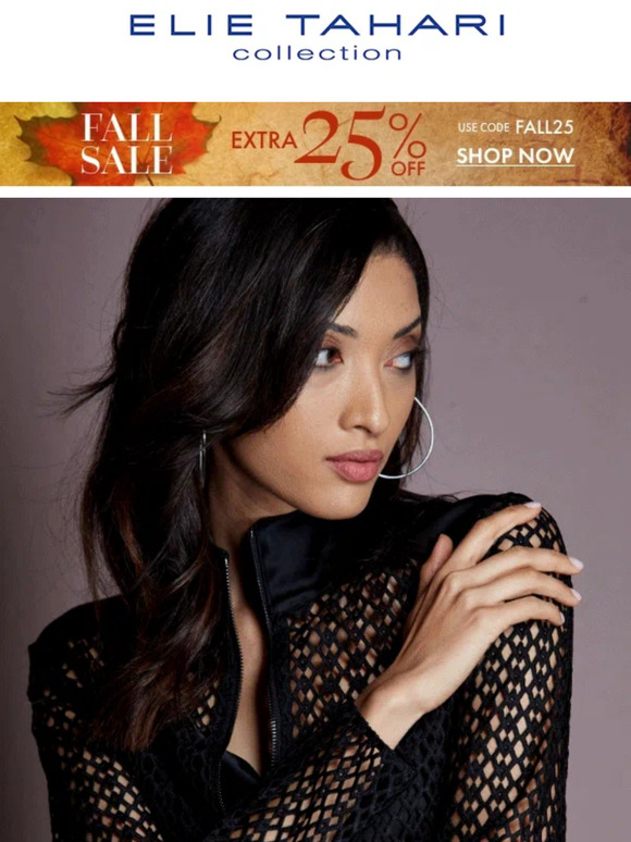 Elie Tahari: Master the Mix: Leather and Lace Style Statements | Milled