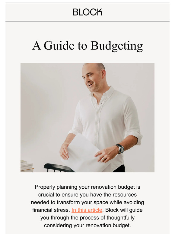 Block Renovations: How to Plan Your Renovation Budget | Milled