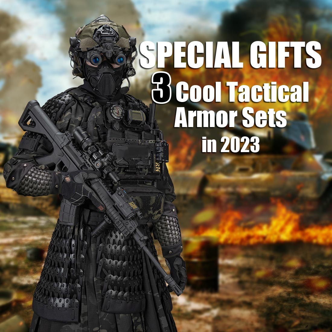 TACTICALXMEN: Special Gifts of 3 Cool Tactical Armors in 2023 💥🤝🧐 | Milled
