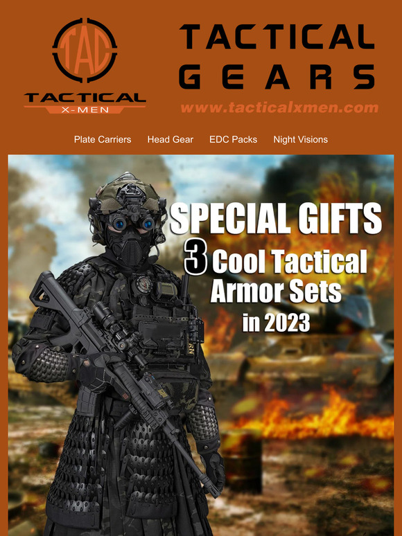 Tactical X-Men: Special Gifts of 3 Cool Tactical Armors in 2023 💥🤝🧐 ...