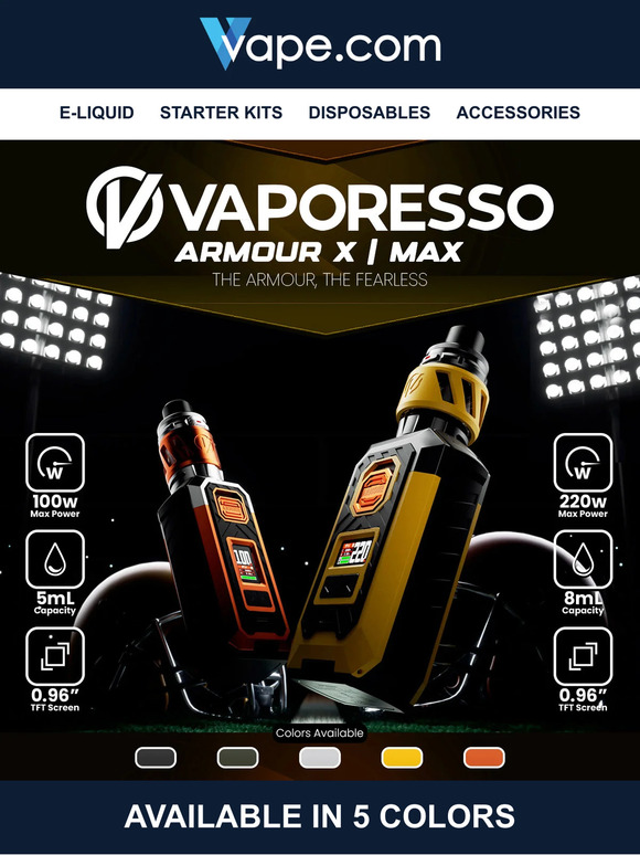 Vape.Sale: Experience the greatness of Vaporesso Armour Max + S Kit💯 ...