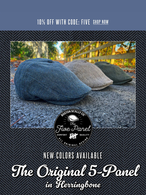 Boston Scally: Fall's Best Cap 🍁 The Original 5-Panel | Milled