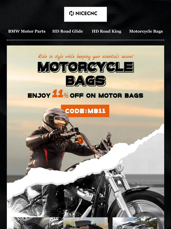 NICECNC: [Nicecnc]Stay organized and stylish on your motorcycle ...