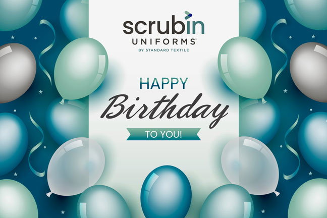 Scrubin: Happy Birthday from Scrubin Uniforms! | Milled