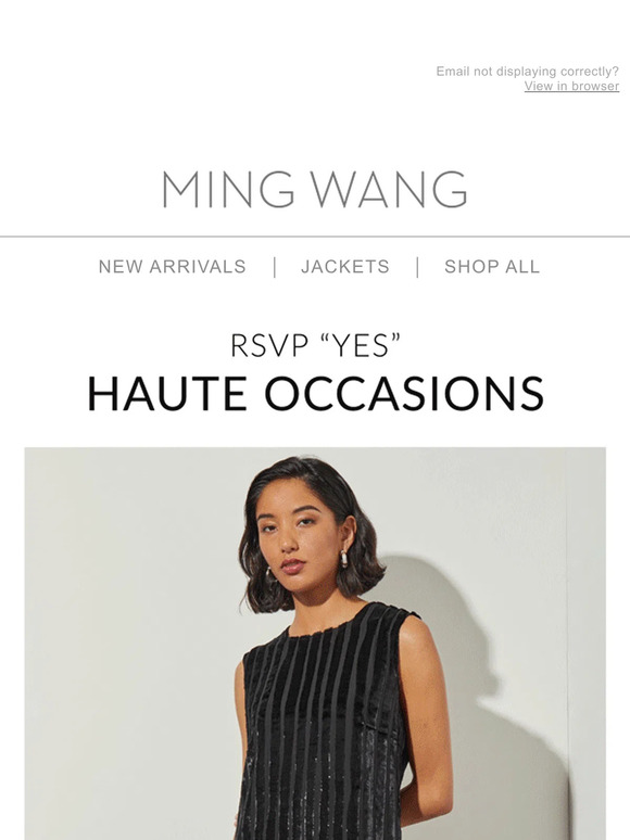 Ming Wang Knits: Weekend Dresses for Every Invitation | Milled