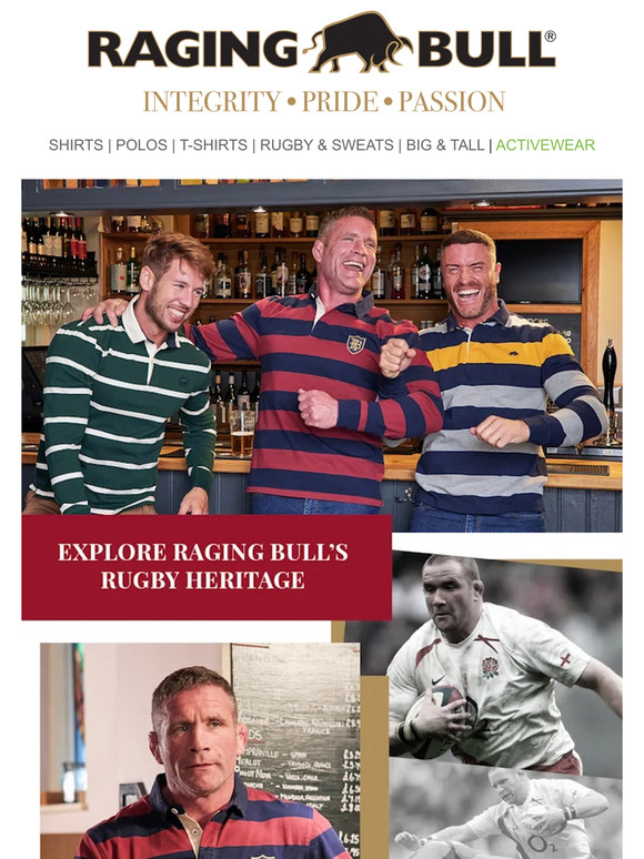 Raging Bull: Raging Bull's Rugby Heritage: The Perfect Attire for the ...
