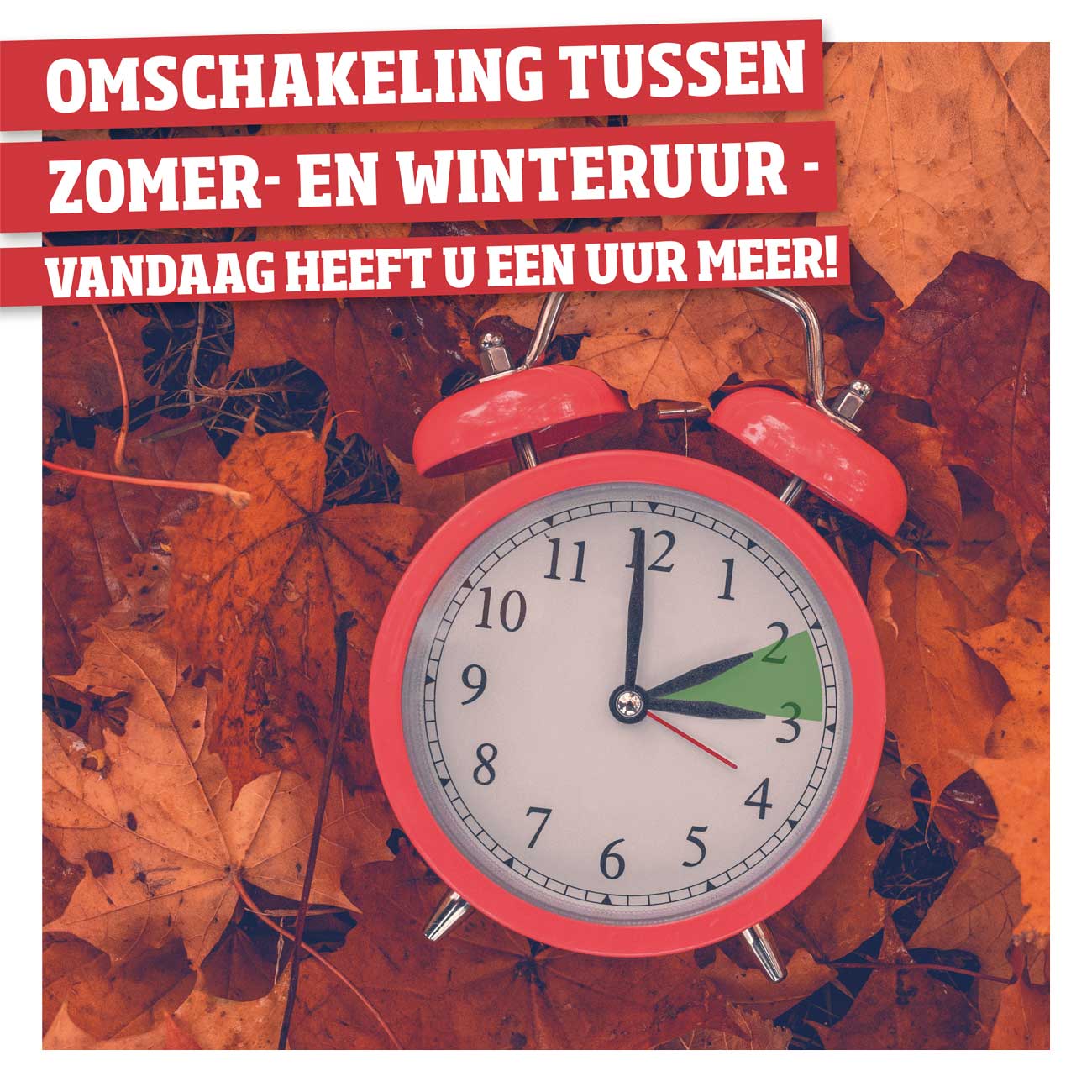 Eurotops: Uurverandering: maak optimaal gebruik van dat extra uurtje ...