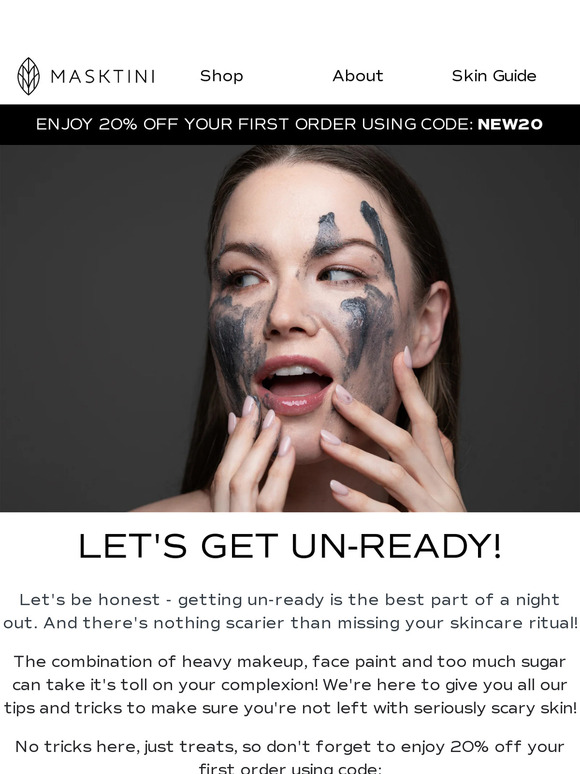 Masktini: Let's get un-ready! 🫧 | Milled