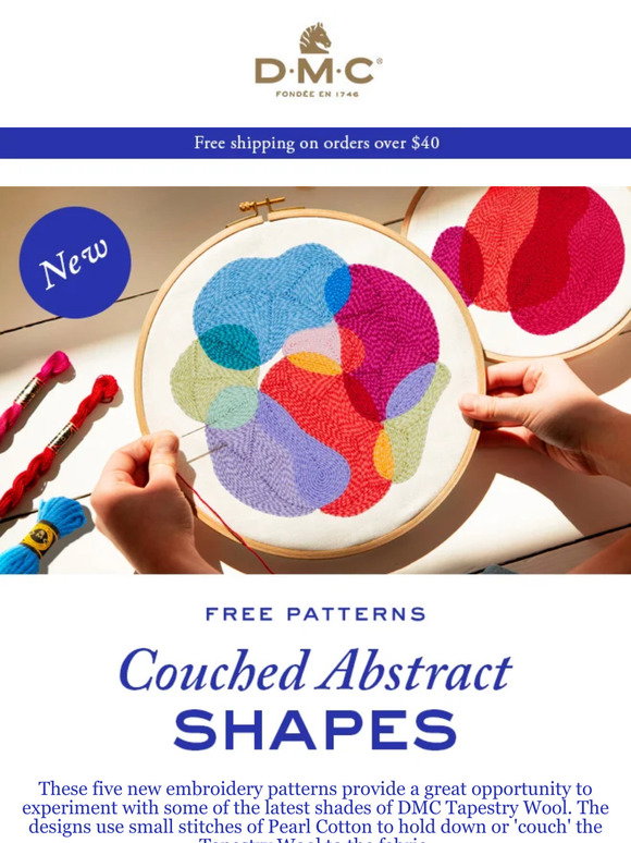 DMC: NEW Free Patterns inside | Milled