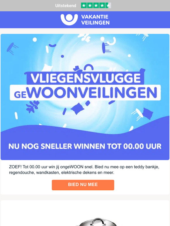 VakantieVeilingen: Vliegensvlugge Woonveilingen🏠⚡ | Milled