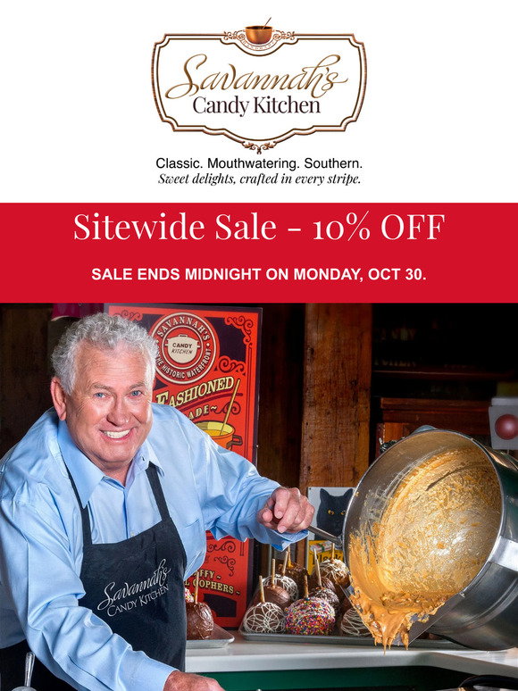 Savannah's Candy Kitchen: 🍰🎉 ** SALE *** Last Chance: 10% Off Every ...