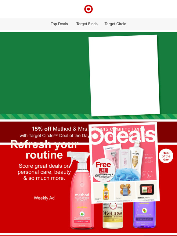 Target: Your new Weekly Ad is here. | Milled