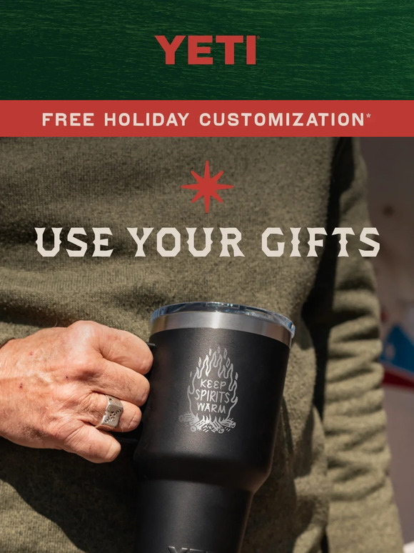 YETI: Deck Your Hauls With Free Custom | Milled