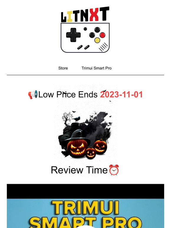 LITNXT: 📢Trimui Smart Pro Review from Joey's Retro Handheld🎮🥳🥳 | Milled