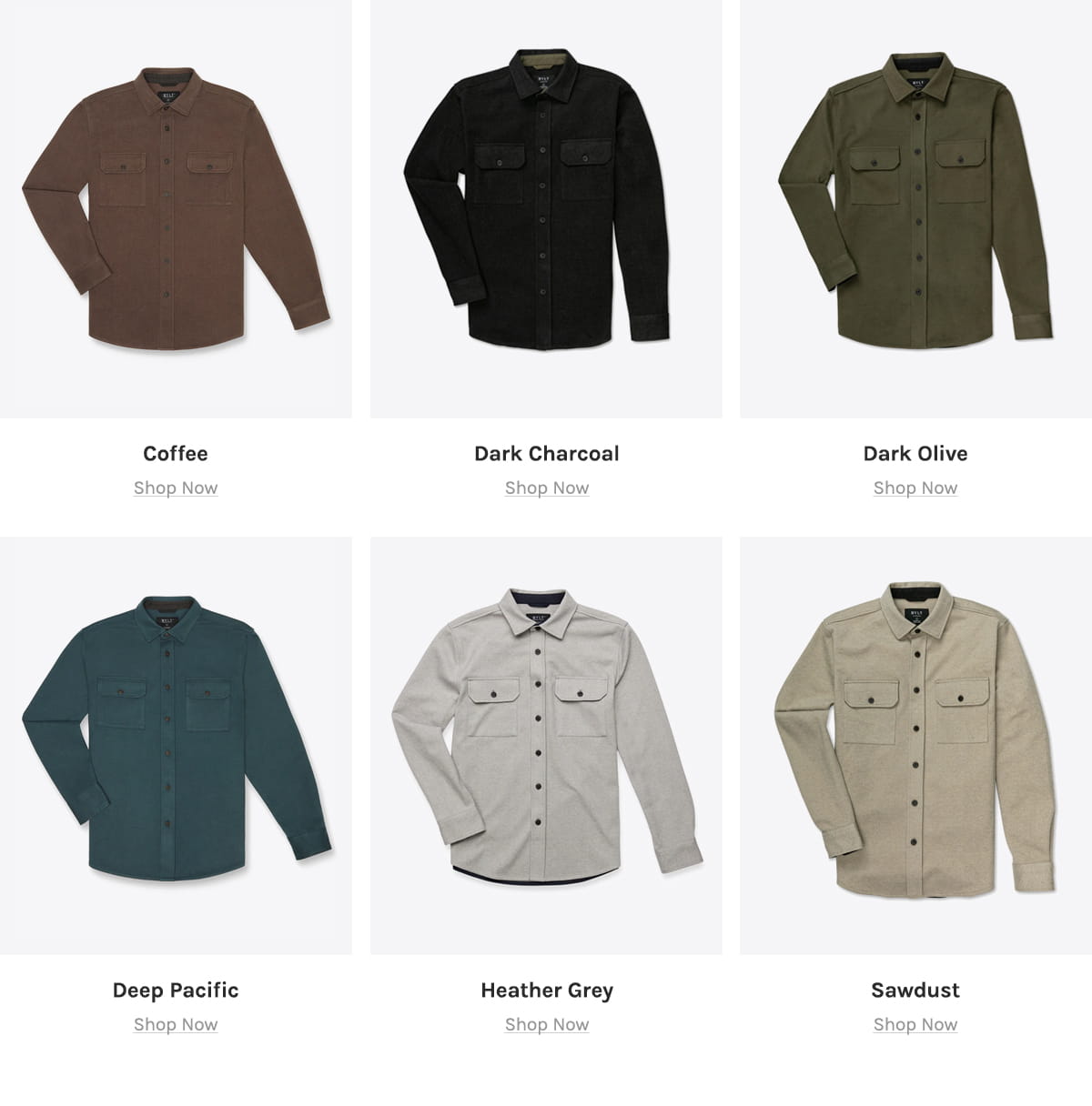 BYLT Basics: 🚨 Coastal Overshirt Restocked — Limited Availability | Milled