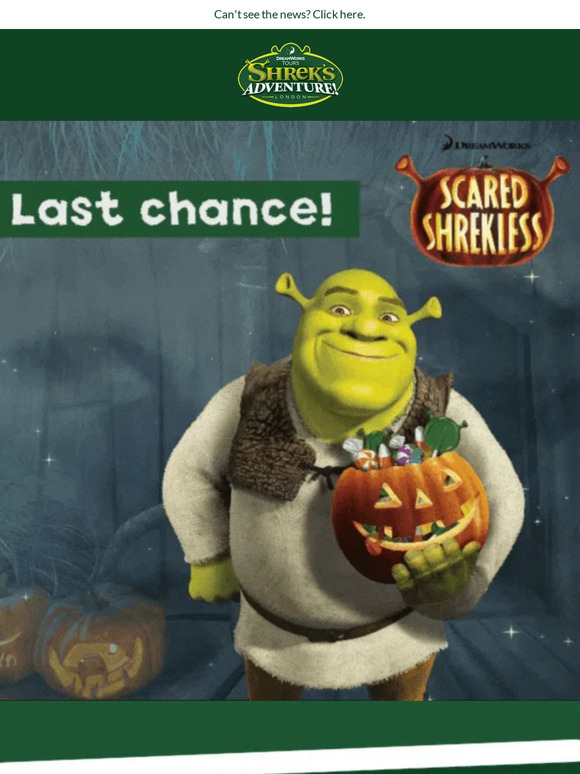 Shrek's Adventure!: This Halloween join Shrek for some spooky fun | Milled