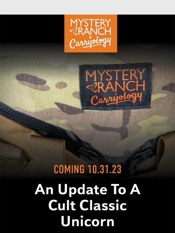Mystery Ranch: The UNICORN 2.0 Comes TOMORROW. | Milled