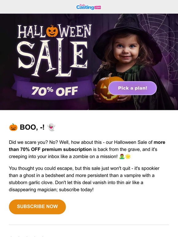 KidsCasting: BOO! Did we scare you? | Milled