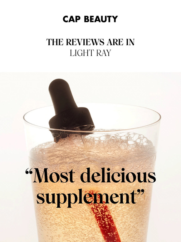 CAP Beauty: "MOST DELICIOUS SUPPLEMENT" | Milled