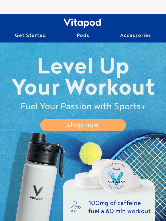 Vitapod: Fuel Your Workout & Speed Up Your Recovery | Milled