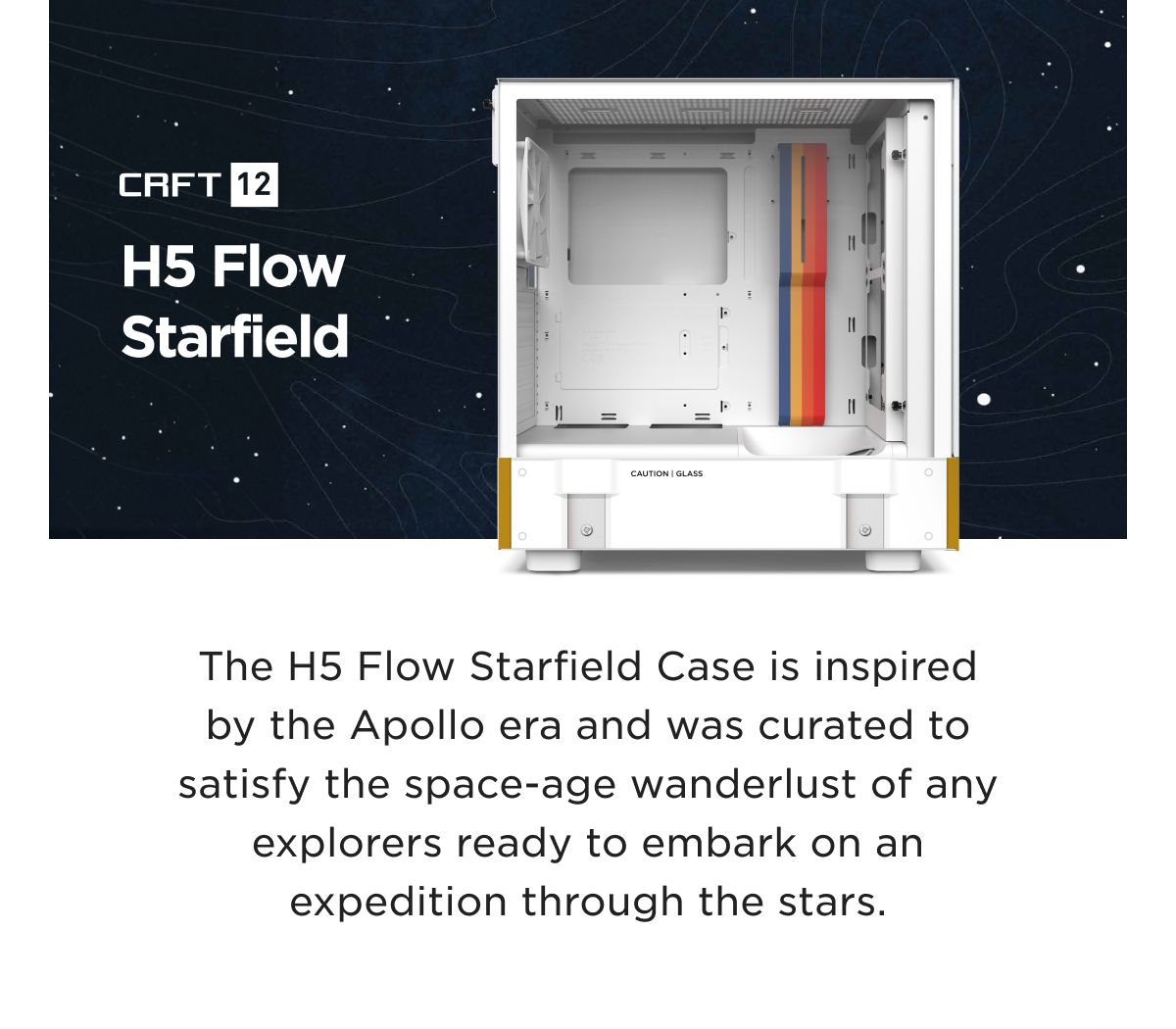NZXT: Introducing The H5 Flow Starfield Case | Milled