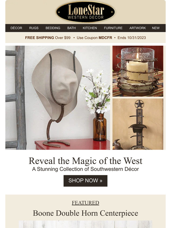 Lone Star Western Decor: GOOD NEWS! Recent Best-Selling Accessories ...