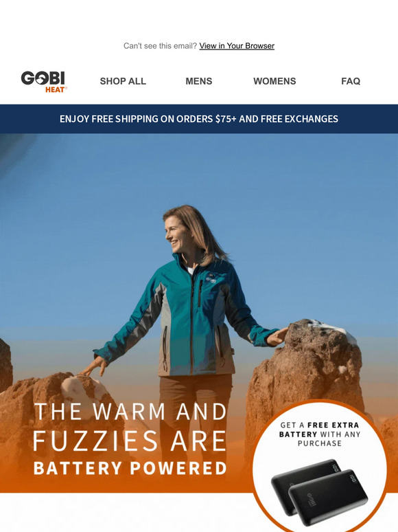 Gobi Heat: Extend Your Journey with a FREE Extra Battery ⚡ | Milled