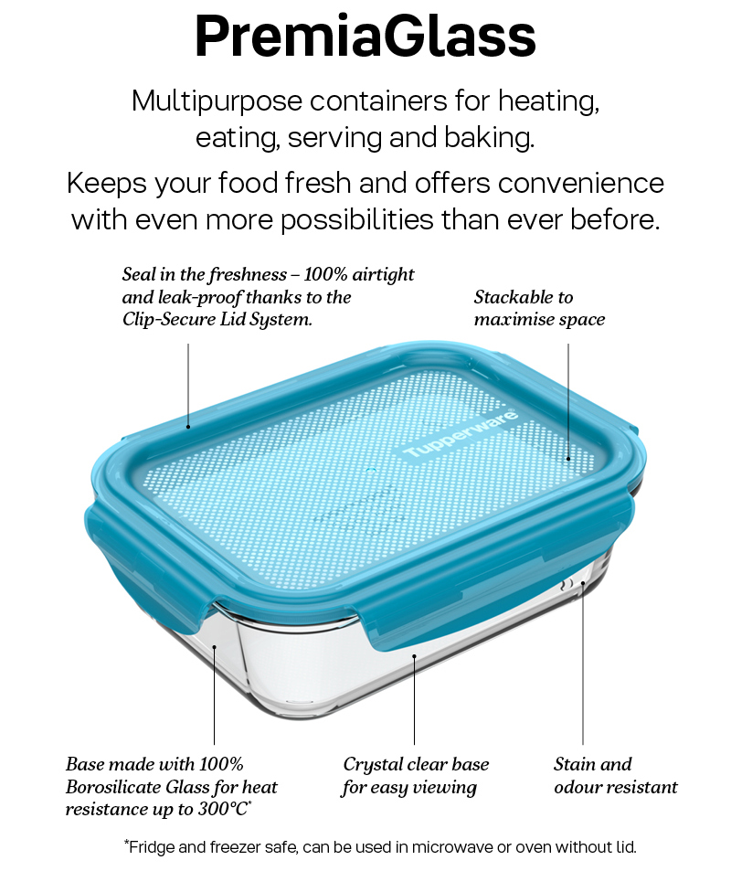 Tupperware: Glass that's sustainable, stackable and reusable. | Milled